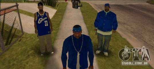 Piru Street Crips para GTA San Andreas