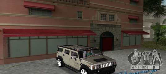 AMG H2 HUMMER para GTA Vice City