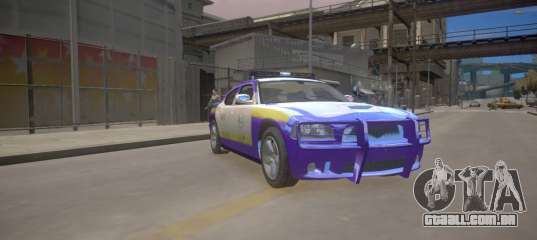 Dodge Charger Kuwait Police 2006 para GTA 4