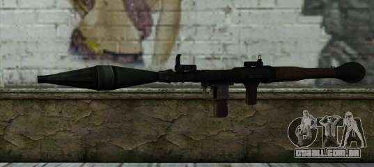 New Rocket Launcher para GTA San Andreas