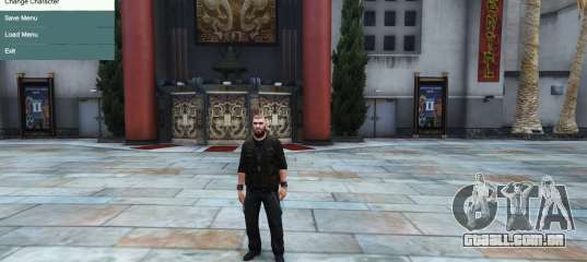 Menu de caracteres para GTA 5