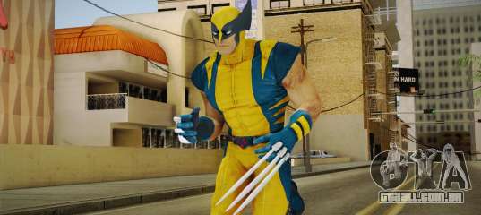 Marvel Heroes - Wolverine Modern UV para GTA San Andreas