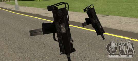 MAC-11 Black para GTA San Andreas
