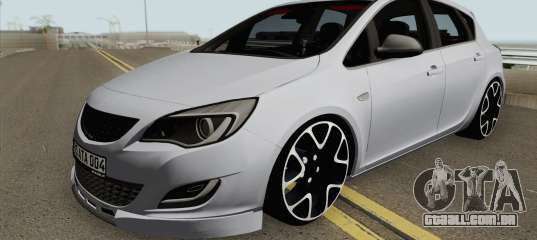 Opel Astra J HQ para GTA San Andreas