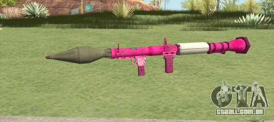 Rocket Launcher GTA V (Pink) para GTA San Andreas