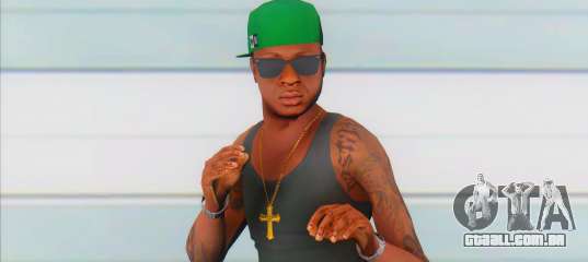 Nuevos Grove Street from GTA 5 for SA (ryder2) para GTA San Andreas