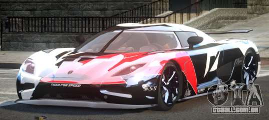 Koenigsegg Agera Racing L5 para GTA 4