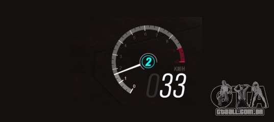 Forza Horizon 3 Speedometer by DK22Pac para GTA San Andreas