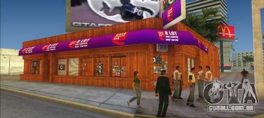 Cafe Coffee Day in Vice City para GTA Vice City