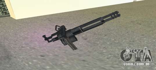 Minigun - Proper Weapon para GTA Vice City