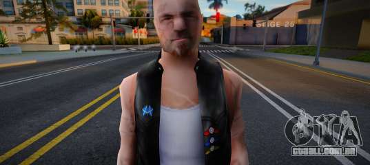 Outlaw Motorcycle Club Skin 6 para GTA San Andreas