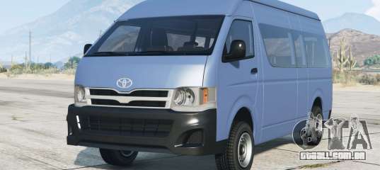 Toyota Hiace Combi High Roof 2012〡add-on para GTA 5