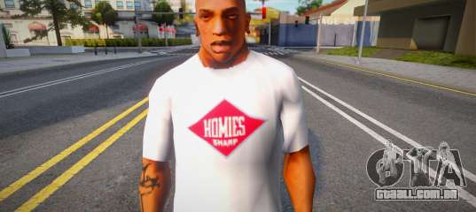 Nova textura do rosto e penteados de CJ para GTA San Andreas