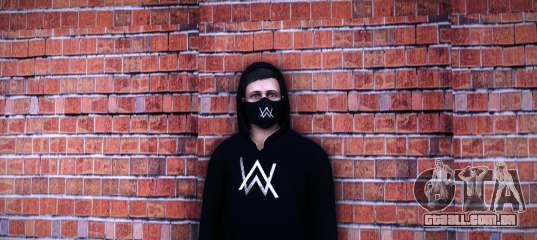 Alan Walker Skin New Version para GTA Vice City