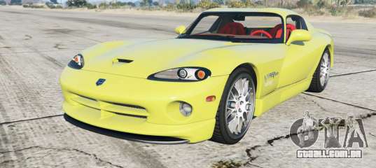 Dodge Viper GTS ACR 1999 para GTA 5