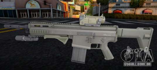 GTA V Vom Feuer Heavy Rifle v28 para GTA San Andreas