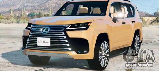 Lexus LX 600 2021 para GTA 5