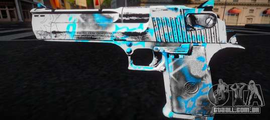 Blue deagle 1 para GTA San Andreas