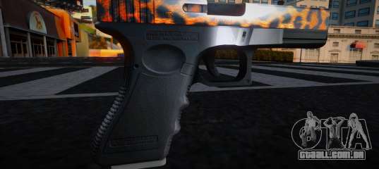 Desert Eagle Leopard Texture para GTA San Andreas