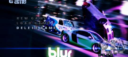 Blur Menu para GTA San Andreas